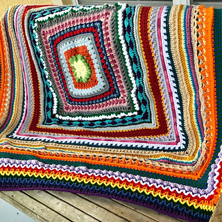 Ravelry: ACountryYarn's Ridiculously Random Blanket