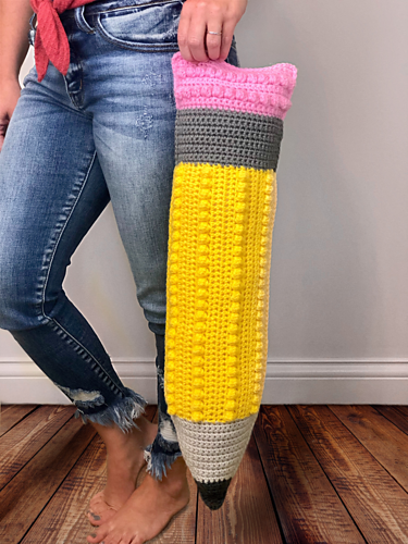 Ravelry: Crafty Pencil Pillow pattern by Ashley Stallsworth