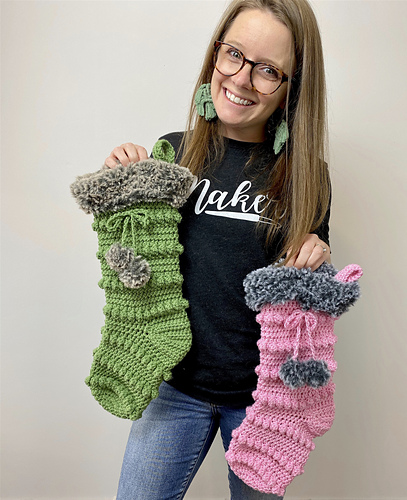 Ravelry: Crafty Boho Stocking pattern by Ashley Stallsworth