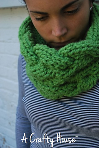 Ravelry: Super Cozy Cabled Cowl pattern by Ashley M. Lillis