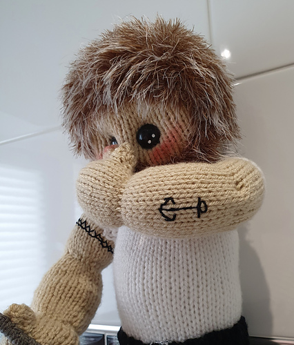 Ravelry: Louis Loo Toilet Roll Holder pattern by Mandi Wilson