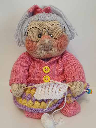 Ravelry: Knitting Granny Gonk Gnome pattern by Mandi Wilson