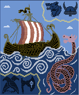 Ravelry: Viking ship pattern by Erica Holycross