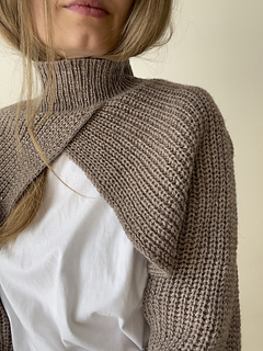 Ravelry: narae cropped sweater pattern by Karoline Mathilde Skovgaard ...