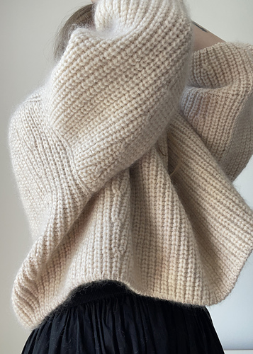 Ravelry: gujo sweater pattern by aegyoknit, by Karoline Skovgaard Bentsen