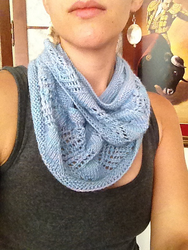 Ravelry: Atwood Infinity Scarf pattern by Sarah Eyre