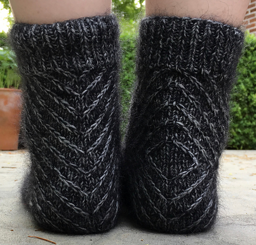 Ravelry: Mohair Magic Socks pattern by Renée Kies