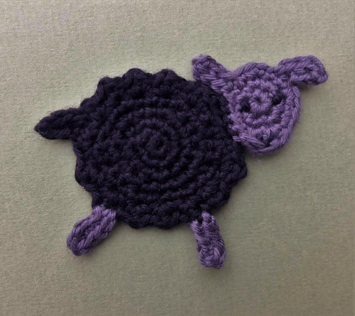 Ravelry: Little Sheep Motif pattern by Alice Merryweather
