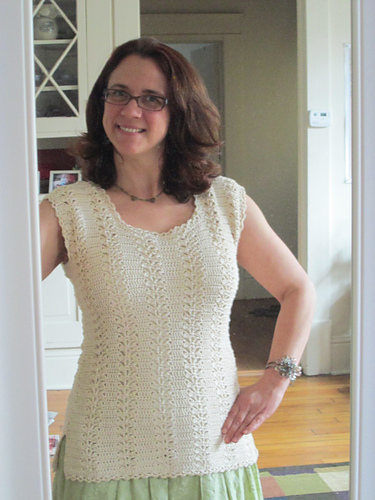 Ravelry: Zipline Shell pattern by Linda Permann