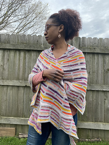 Ravelry: Painting Bricks Shawl pattern by Stephen West