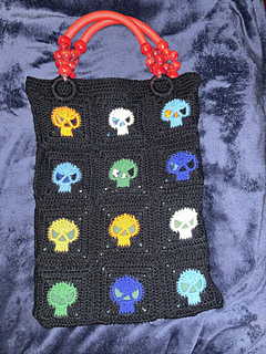 Ravelry: Granny Skull square Cardigan pattern by Sami Sindall