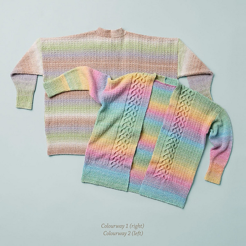 Ravelry: Patons Cascading Cardigan pattern by The Australian Yarn Company