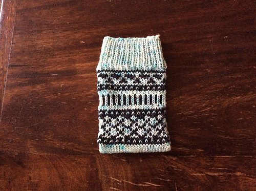 Ravelry: Aztec Phone Sweater pattern by Renée Kies