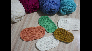 Ravelry: Baby Booties Sole pattern by AamraGul