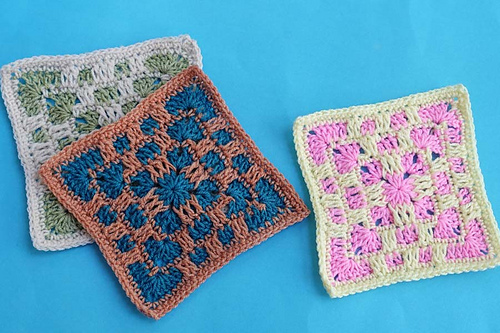 Ravelry: Mosaic Granny Square pattern by AamraGul