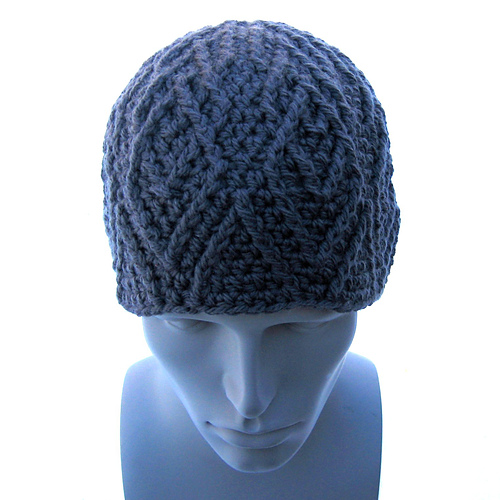 Ravelry: Stacked Large Diamond Beanie pattern by Aaron Matthew Asmussen