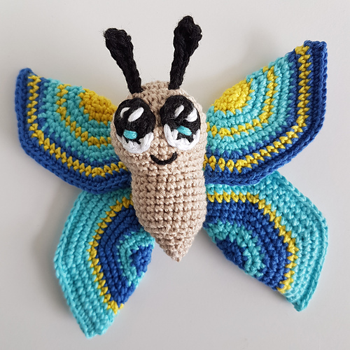 Ravelry: Sommerfuglen Zarah pattern by Anne Bank Nielsen