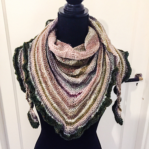 Ravelry: The Sock Knitter's Shawl pattern by Kay F Jones