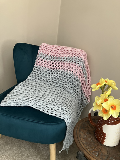 Ravelry: Holey blanket pattern by Abprallen Crochet