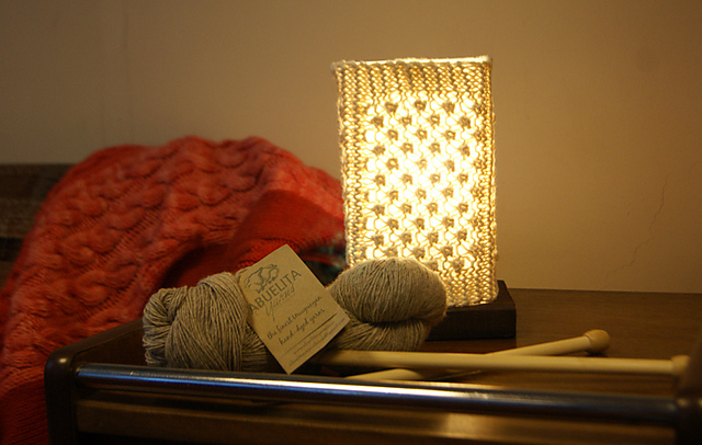 Ravelry: Cotton lamp shade. pattern by Abuelita´s Yarns Design