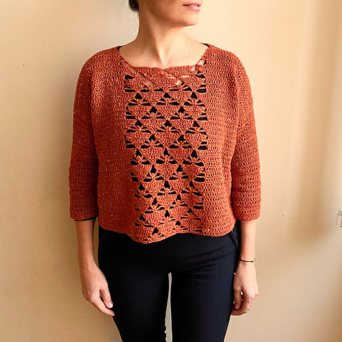 Ravelry: Origami sweater pattern by Ana D