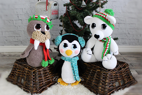 Ravelry: "Wilbur" the Walrus Cuddle Buddy pattern by Darling Maple Designs