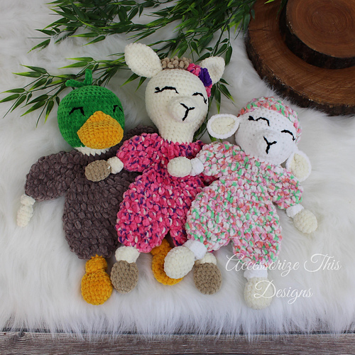 Ravelry: Sheep Ragdoll Lovey pattern by Darling Maple Designs
