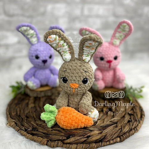 Ravelry: Lil' Bitty Bunny pattern by Darling Maple Designs