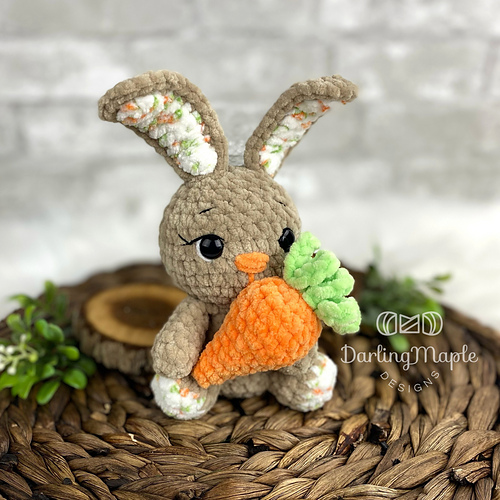 Ravelry: Lil' Bitty Bunny pattern by Darling Maple Designs