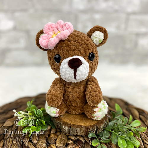 Ravelry: Lil' Bitty Bear pattern by Darling Maple Designs