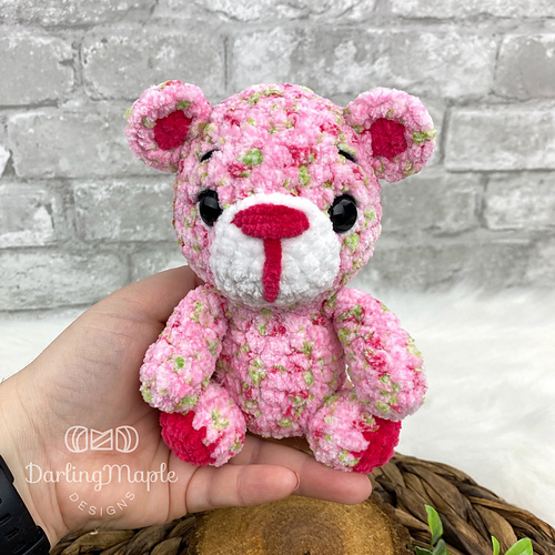 Ravelry: Lil' Bitty Bear pattern by Darling Maple Designs