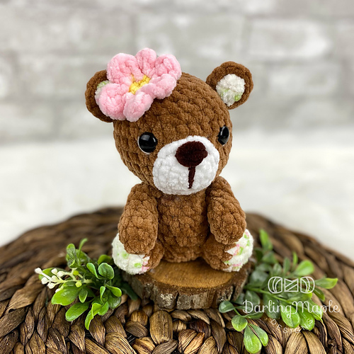 Ravelry: Lil' Bitty Bear pattern by Darling Maple Designs