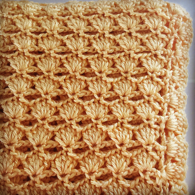 Ravelry: Simple Shells Blanket pattern by Cindy Adams