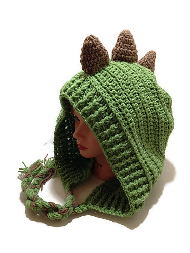 Ravelry: Dinosaur Hood pattern by Megan Sweet