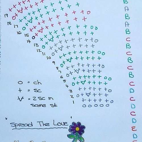 Ravelry: AdeleYC's Spread the Love scarf