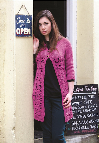 Ravelry: Tulip Cardigan pattern by Karen Burnett