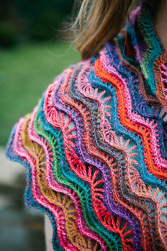 Ravelry: Ripple Shawl pattern by Vicki Brown