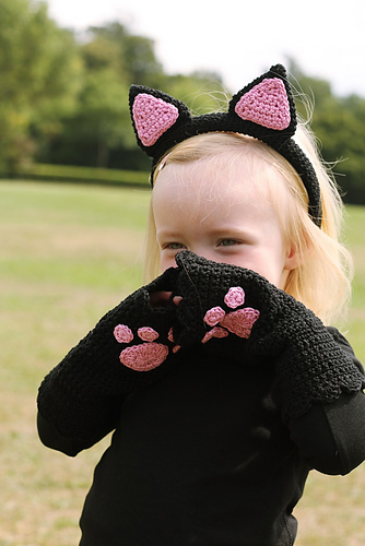 Ravelry: Kitty Cat Dress-up Set pattern by Knit Crochet Create