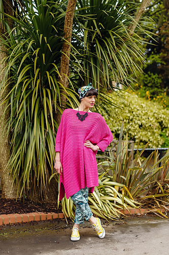 Ravelry: Bold Batwing Dress pattern by Ruby McGrath