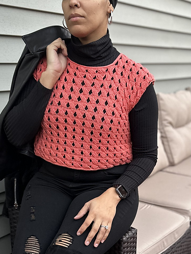 Ravelry: Hourglass Crochet Top pattern by Ana-Maria