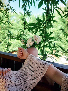 Ravelry: The smell of summer shawl pattern by Annamária Kovácsné Nagy