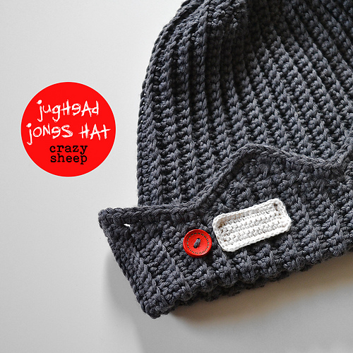 Ravelry: Jughead Jones Hat pattern by Crazy Sheep Studio