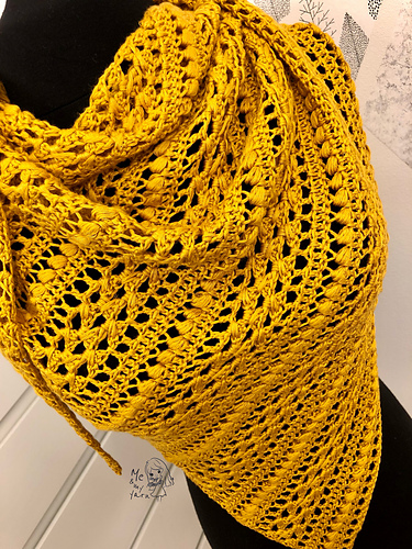 Ravelry: Cleopatra's dream shawl pattern by Agneta Nauclèr