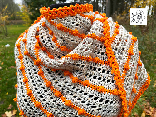 Ravelry: Potato field shawl pattern by Agneta Nauclèr