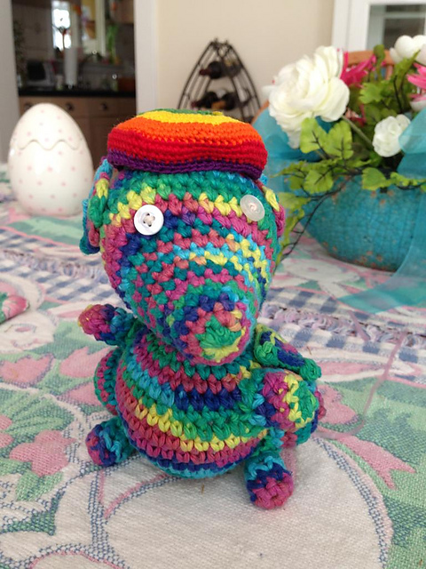 Ravelry: Red Dragon Amigurumi pattern by Hannah Daley