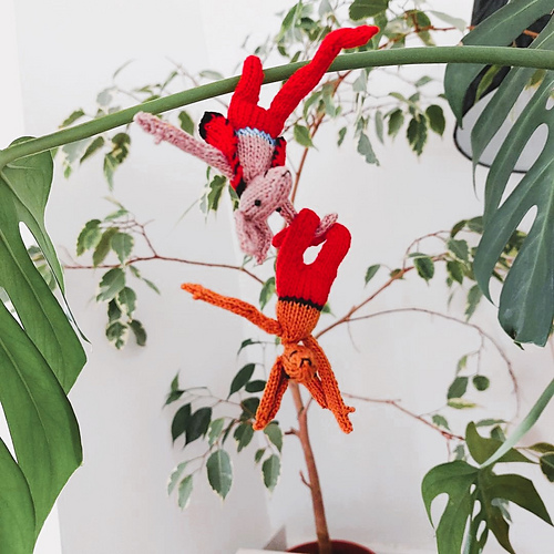 Ravelry: Chinese New Year of the Rabbit Acrobats pattern by Mrs K