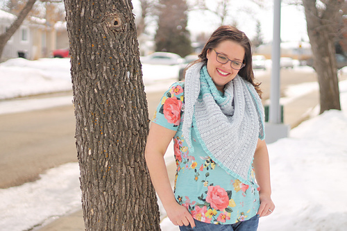 Ravelry: Vintage Lines Shawl pattern by Amy Leclerc