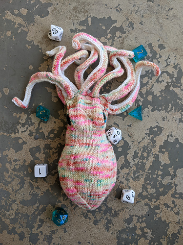 Ravelry: Lightweight Octopus Bag pattern by Deborah West