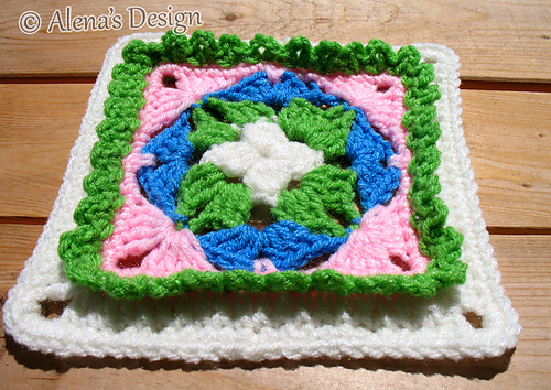 Ravelry: Spring Garden Square pattern by Alena Byers