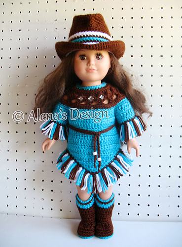 Ravelry: Western Doll Outfit pattern by Alena Byers